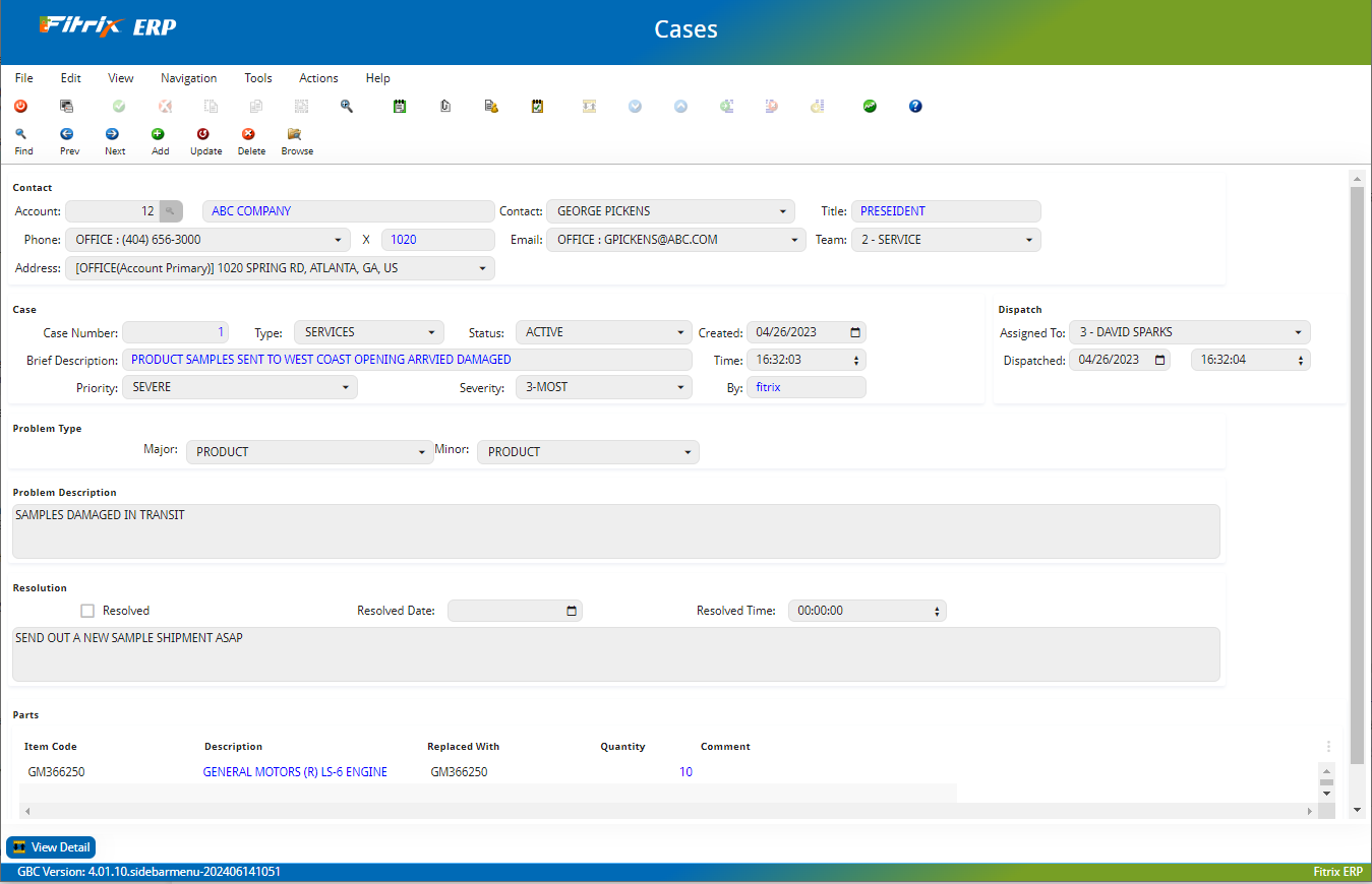Customer Relationship Mgmt | Fitrix
