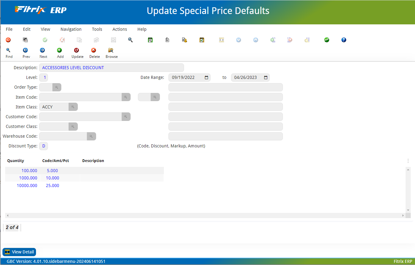 Order Entry | Fitrix