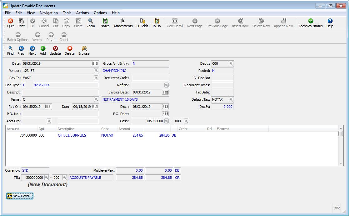 Accounts Payable | Fitrix